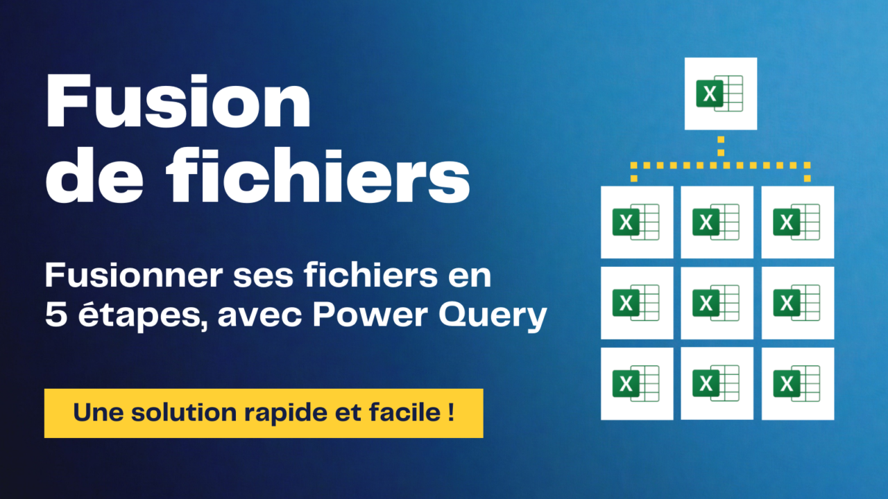 Fusionner des fichiers en un seul avec Excel - Planète Excel